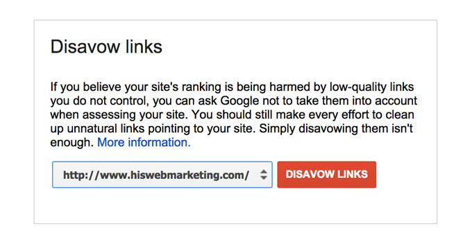 راهنمای استفاده از ابزار Disavow Google